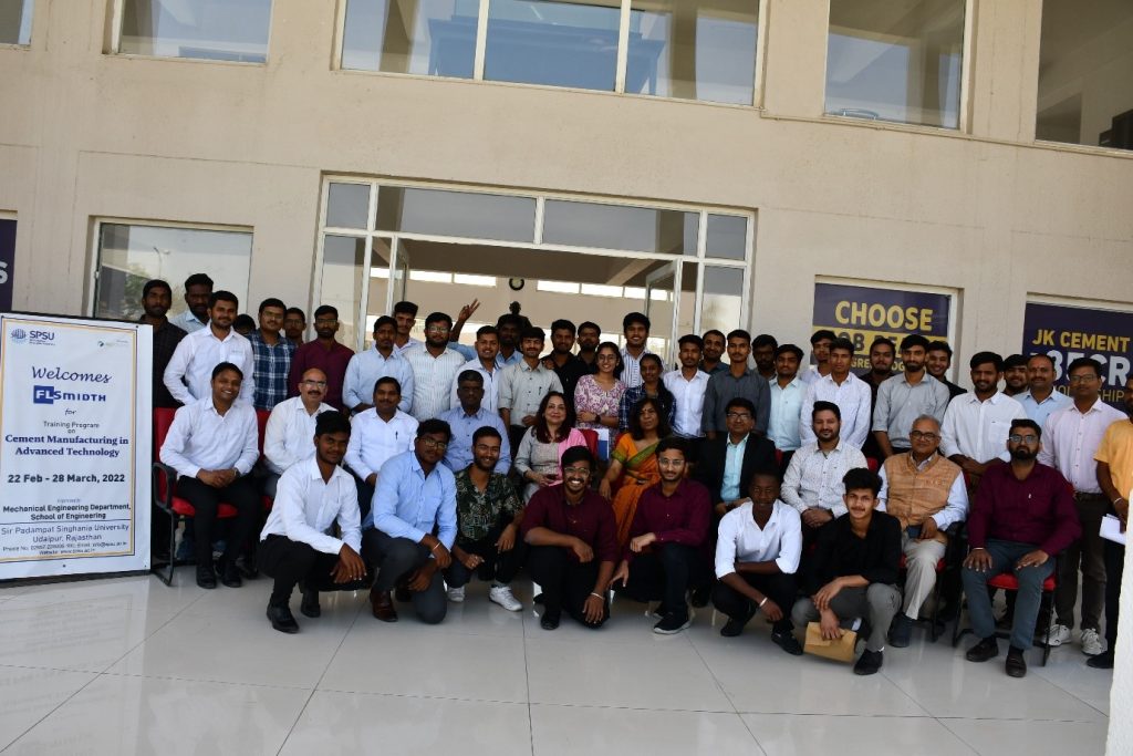 One Month Training Program in collaboration with FL Smidth on Cement ...